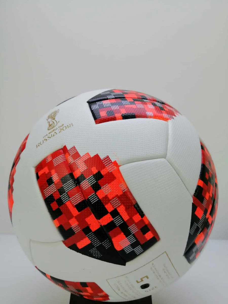 Red Adidas Soccer Ball