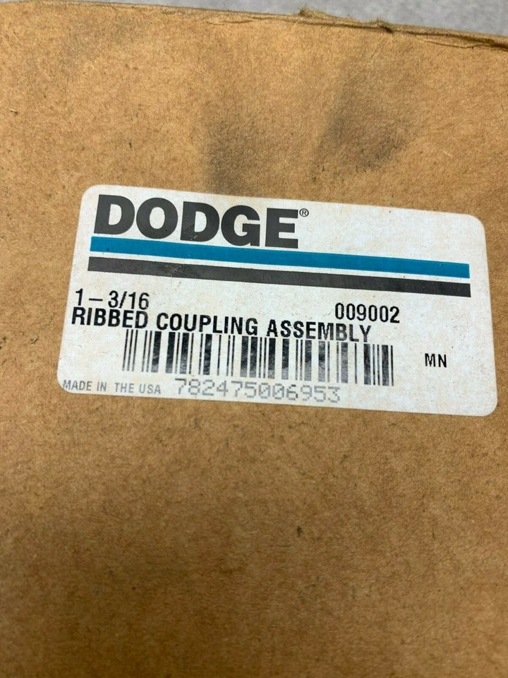 NEW IN BOX DODGE 1-3/16 RIBBED COUPLING ASSEMBLY 009002 | eBay