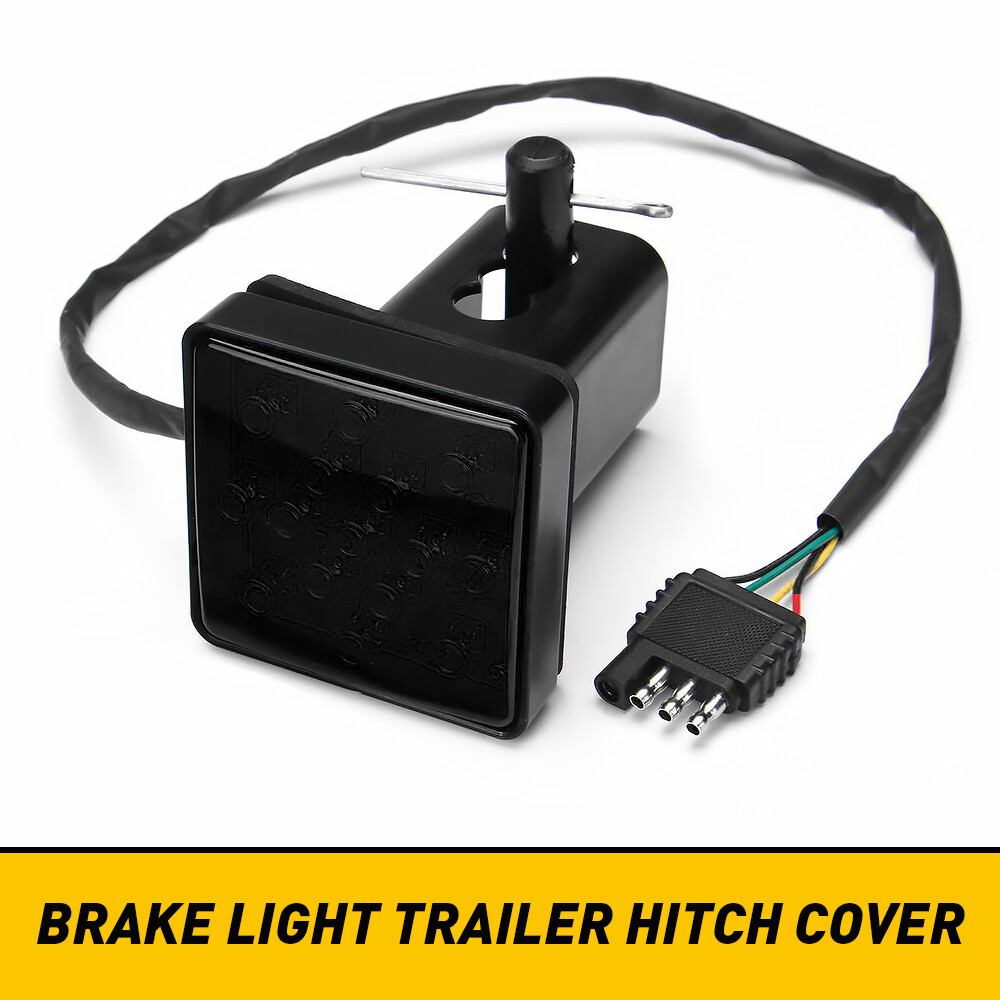 For Dodge Ram Tow Hitch Cover Receiver Trailer Plug With LED Light ...