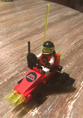 LEGO Space M Tron Set 6811 Pulsar Charger 100 Complete Instructions ...