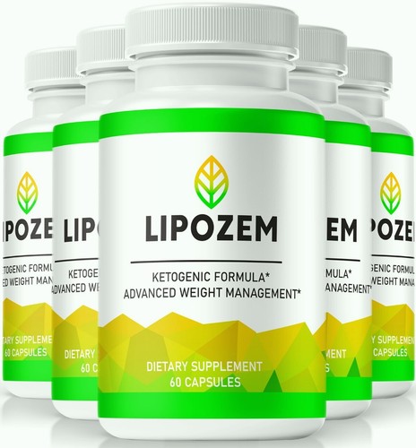 (5 Pack) Lipozem Advanced Dietary Pills to Support Weight Loss and Gut ...