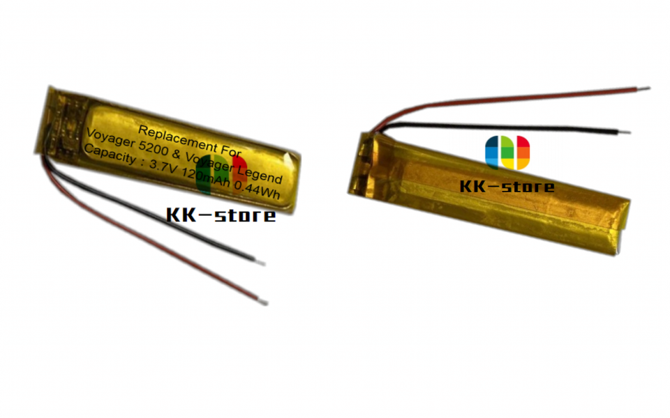 US 3.7v 120mAh Battery For Plantronics Voyager 5200 & Voyager Legend ...