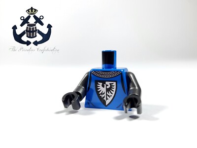 LEGO Castle Black Falcon Torso Silver Armor 973pb4202c01 For Knight ...