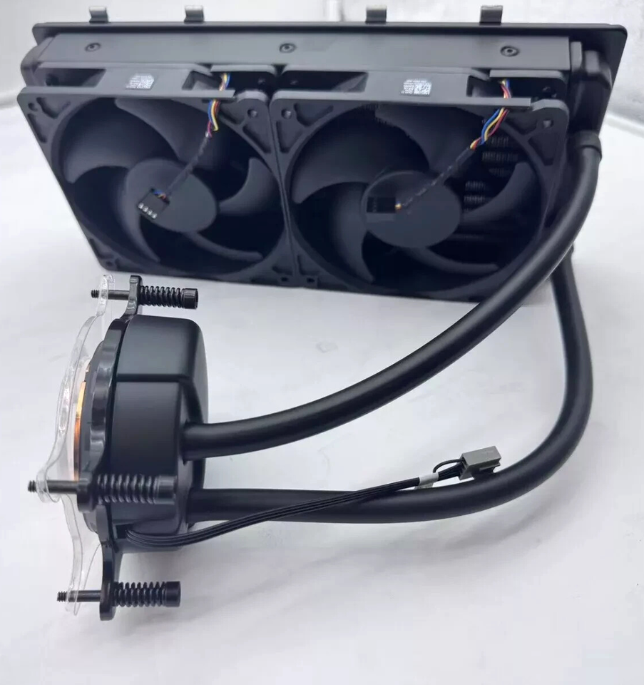 New Alienware 240mm AMD AM4 AM5 AIO CPU Liquid Cooler w/ Fans & Bracket ...