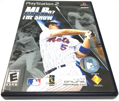 ️ MLB 07: The Show (Sony PlayStation 2, 2007) PS2 Complete 711719755623 ...