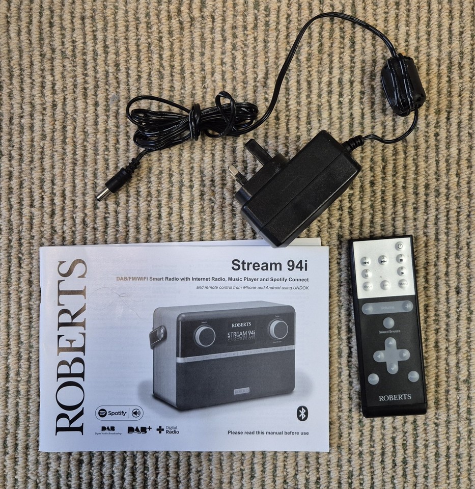 Roberts Stream 94i Smart Internet DAB/FM Radio WiFi Bluetooth USB AUX ...