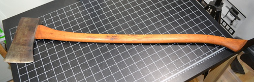 BELL SYSTEM - 4# - SINGLE BIT AXE - ORIGINAL HANDLE - VERY GOOD ...