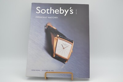 Sothebys October 2002 Important Watches | eBay