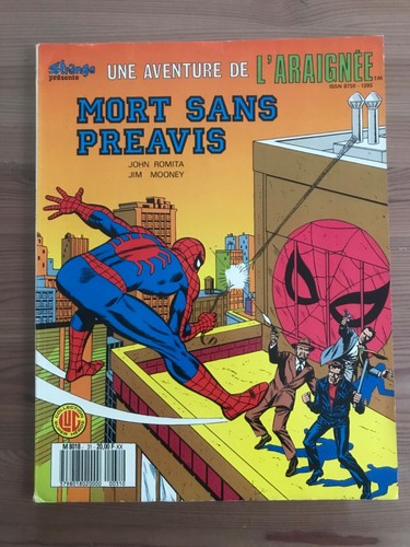 UNE AVENTURE DE L’ARAIGNEE n° 31 - Mort sans preavis - BD comics LUG ...