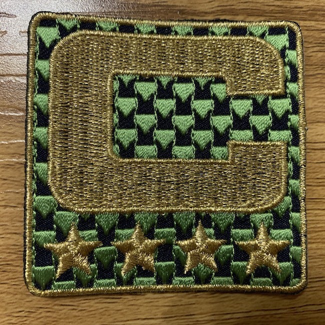 Captain C Patch ALTERNATE HELMET Patch for Football Jersey RARE - Pick ...