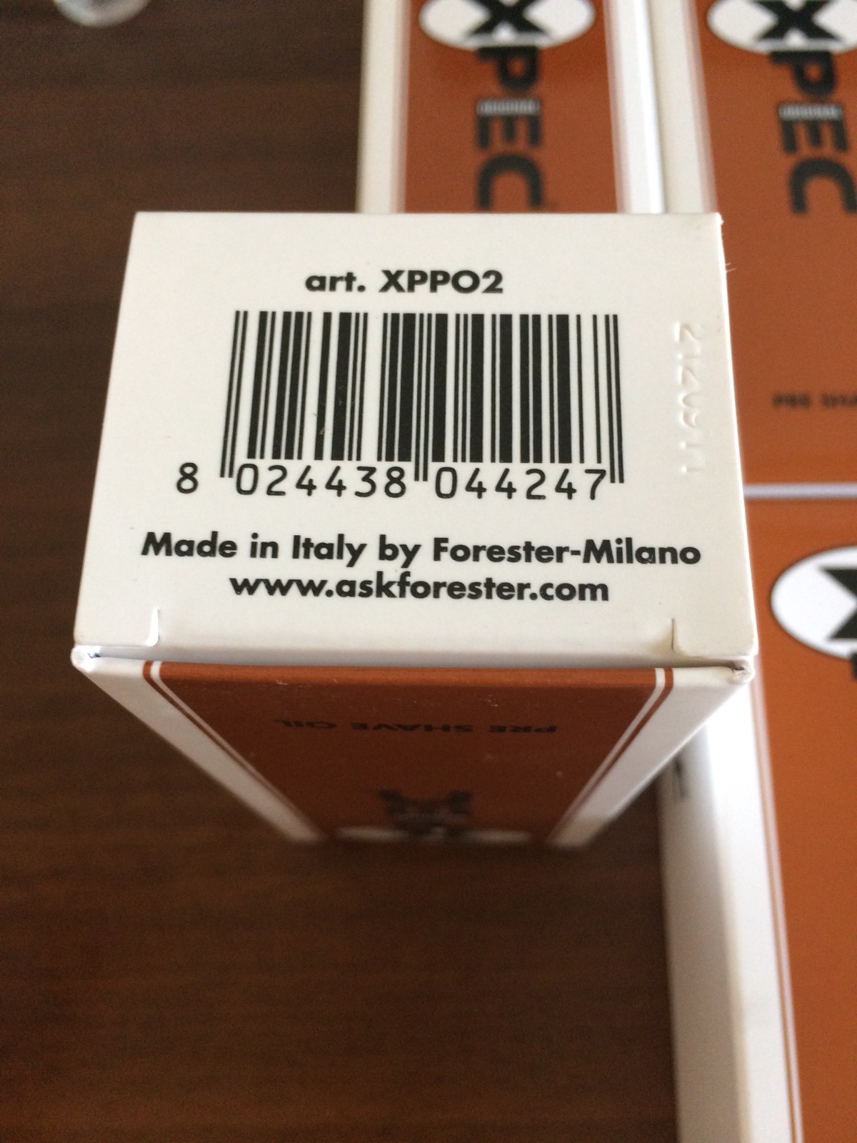 Stock 10 Pièces XPEC Pre Shave Oil Vintage Huile Pre Barbe 50 ML Original Parfum | eBay