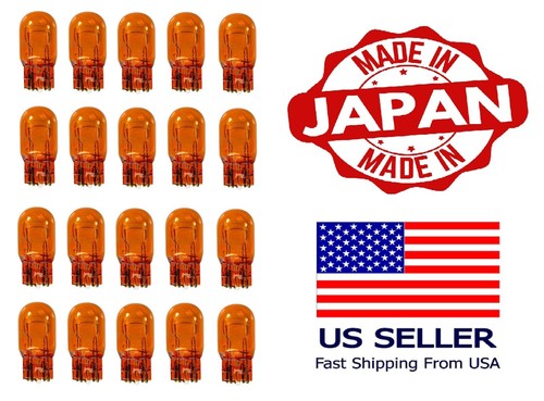 20x 7443 High Quality Amber Turn Signal Parking Stop Light Bulbs 7443NA ...