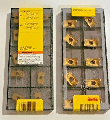 R390 17 04 08M MM 2040 SANDVIK*** 10 INSERTS *** GENUINE FACTORY PACK ...