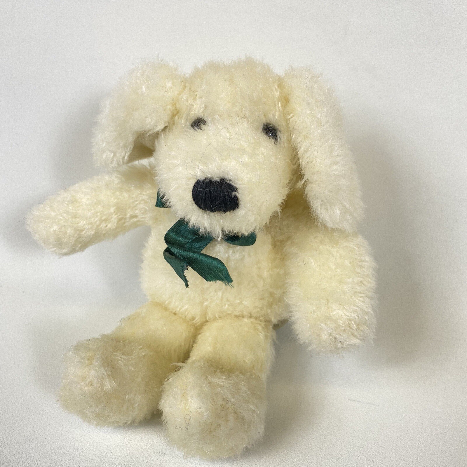 Collectors Choice Bean Bag Friends Dog Plush Stuffed animal toy cream ...