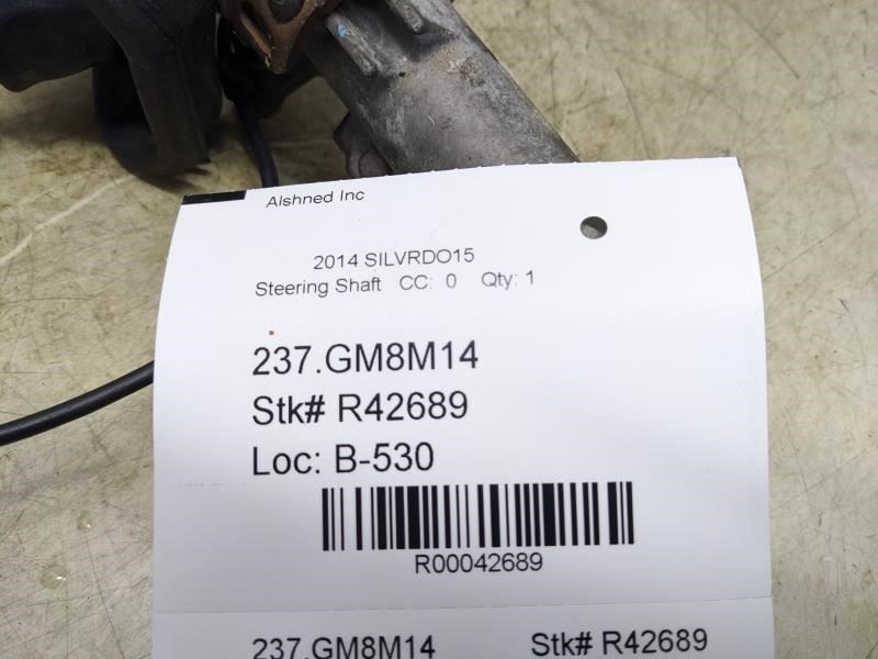 2014-18 Chevy Silverado 1500 Steering Column Shift Lever w Cylinder ...