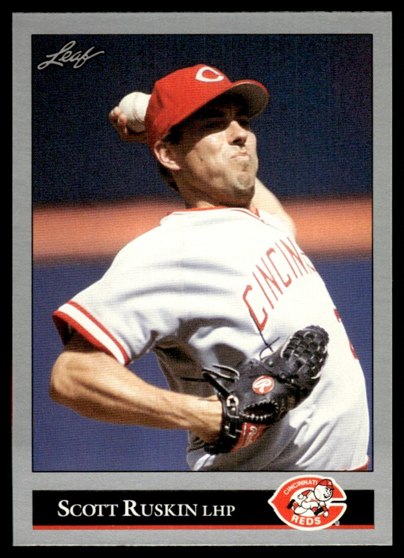 1992 Leaf #521 Scott Ruskin Cincinnati Reds | eBay