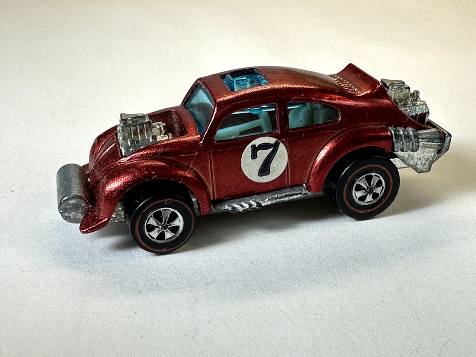 Hot Wheels Redline 1971 Red Evil Weevil w/button | eBay