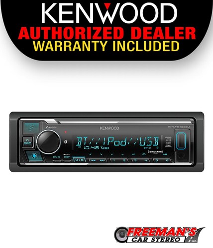 Kenwood KMM-BT332U 1-DIN Multimedia Car Stereo Receiver | eBay