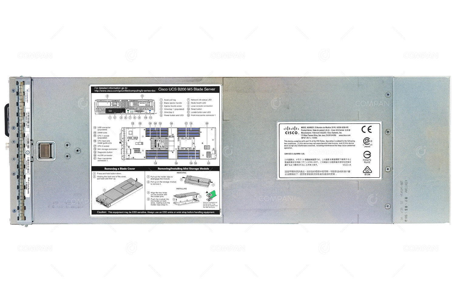 CISCO Blade Server UCS B200 M5-2SFF 2x Xeon Gold 6150 256 GB RAM | eBay