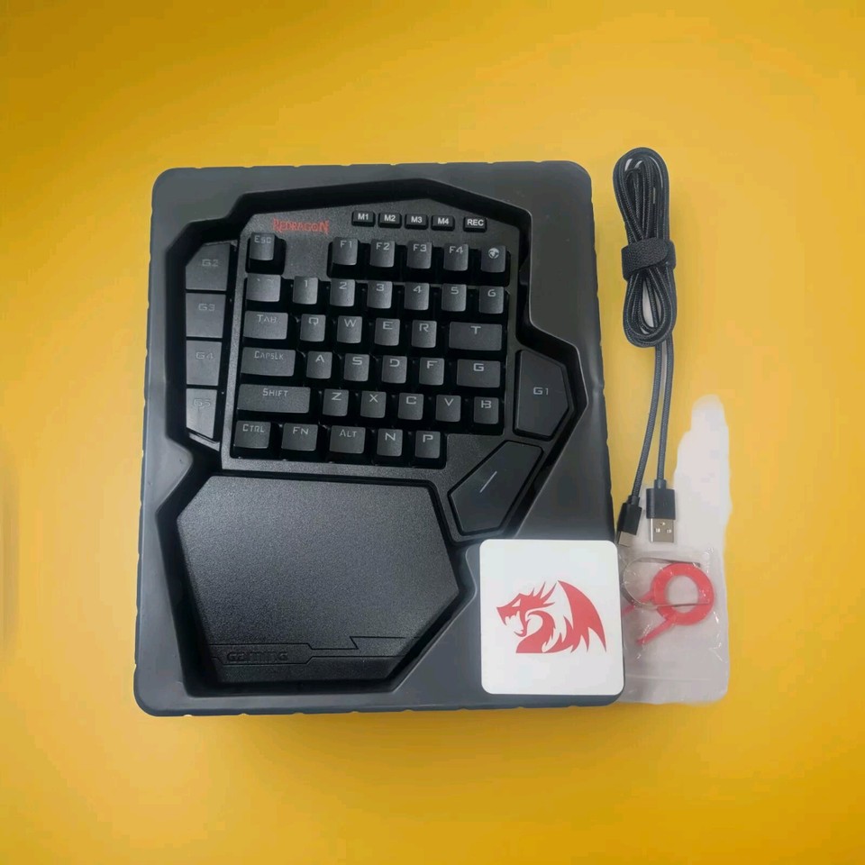 DITI Red Dragon Mechanical Gaming Keyboard Multicolor Backlight One ...