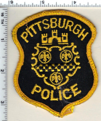 Pittsburgh Police (Pennsylvania) Uniform Take-Off 3rd Issue Shoulder ...