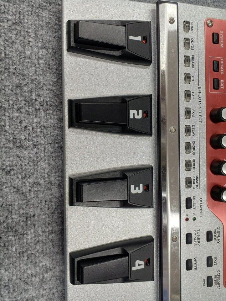 BOSS GT-10B BASS EFFECTS PROCESSOR with No box, External Adapter From ...