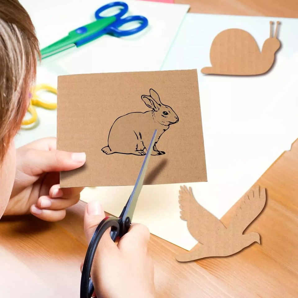 Corrugated Flat Cardboard Inserts Sheets Squares Separators for Art ...