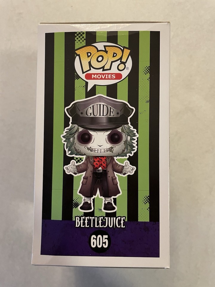 Funko Pop! Beetlejuice #605 Horror Collectible Figure New In Box Movies ...