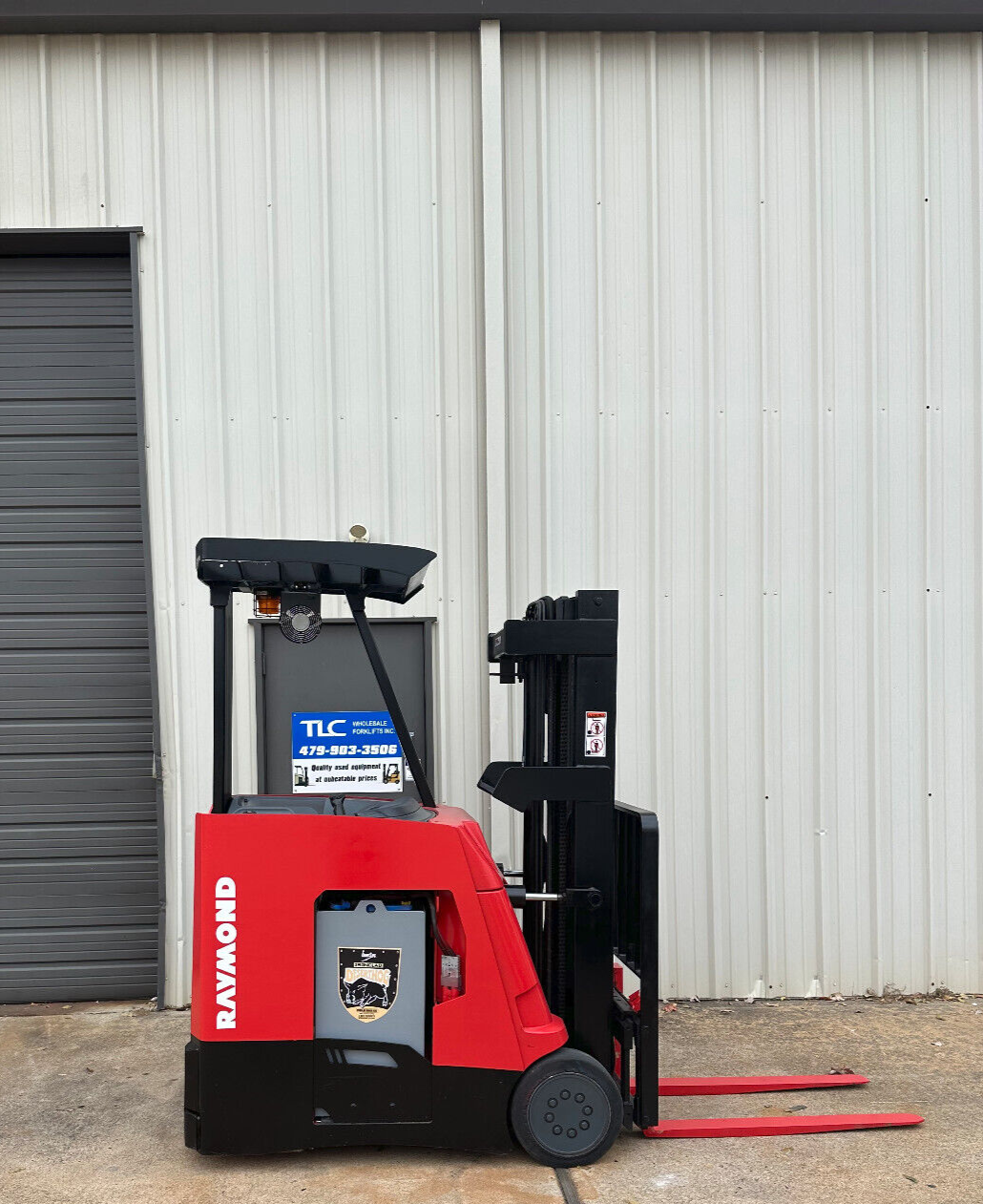 2013 Raymond 415-C30TT Forklift - Stand Up Electric Dock Stocker - 2208 ...