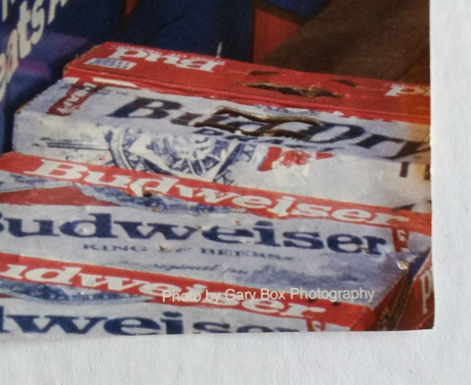 Vintage 90s Budweiser Bikini Girls Tulsa Oklahoma Poster 28 x 20 Rare ...