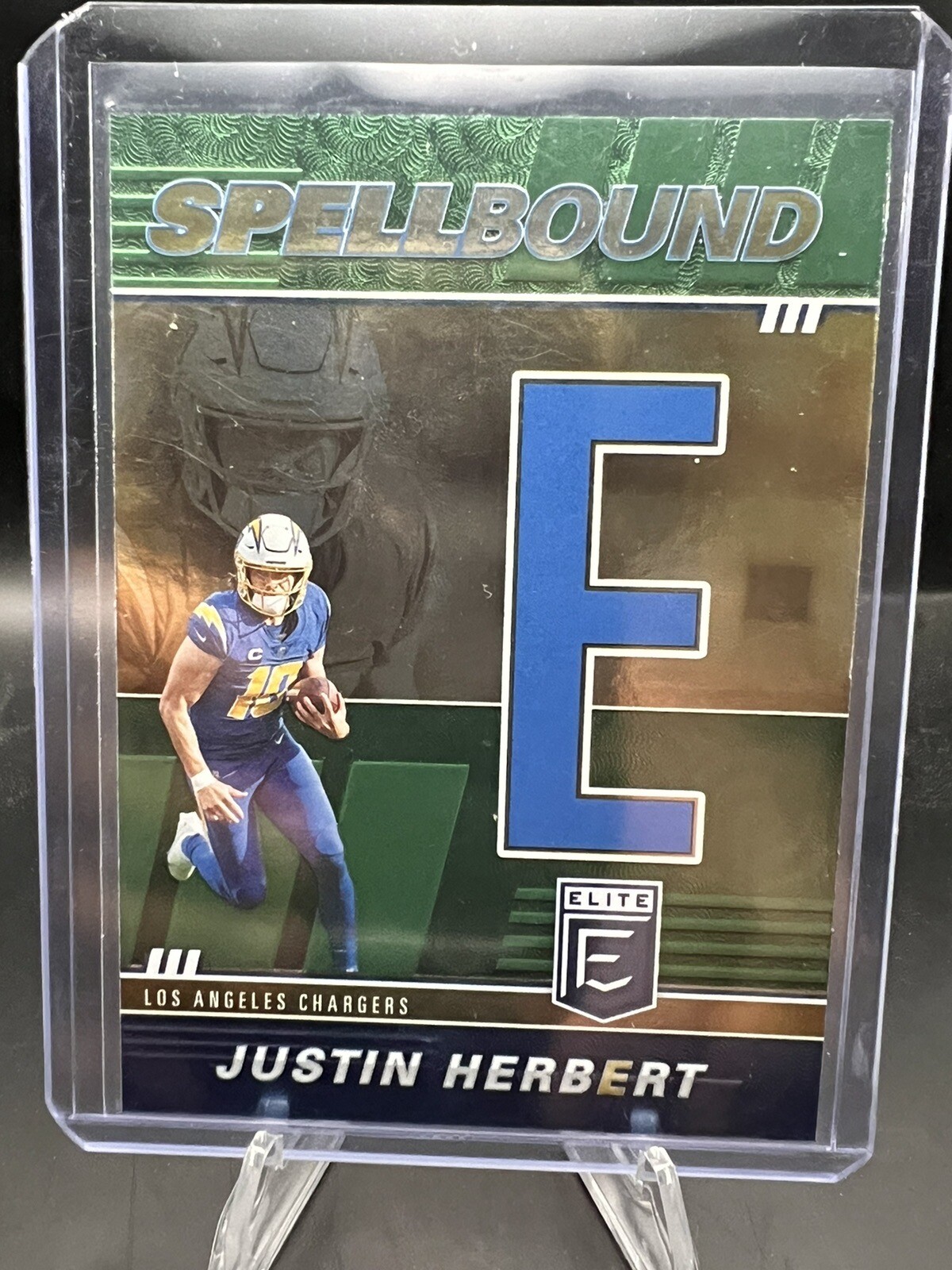 Justin Herbert 2022 Donruss Elite Spellbound Card E #SB-JH5 Chargers | eBay