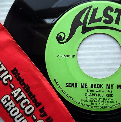 CLARENCE REID aka BLOWFLY funk 45 NOBODY BUT YOU BABE / SEND ME BACK MY ...