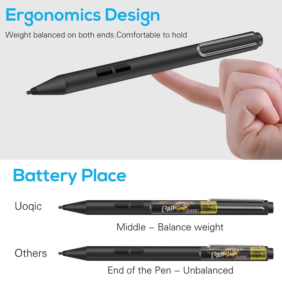 Surface Stylus Pen For Microsoft Surface Pro 3/4/5/6/7 Go Book Studio ...