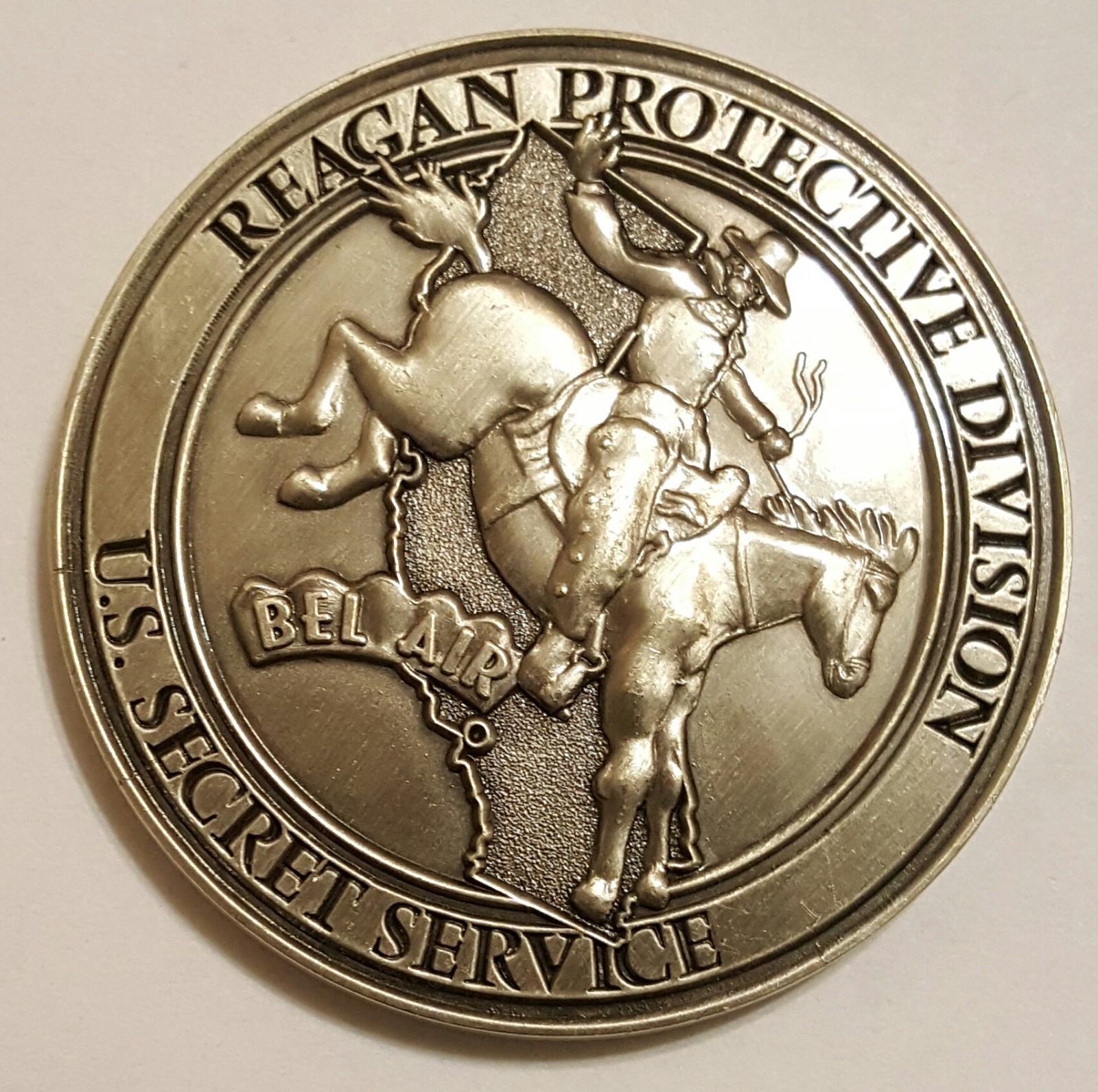 VHTF ORIGINAL USSS Secret Service POTUS Ronald Reagan PPD Protective ...