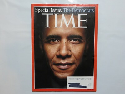 Time Magazine September 1 2008 Barack Obama The Democrats U4 | eBay