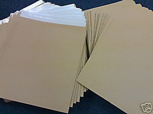 125 12" BROWN PEEL & SEAL RECORD MAILERS ENVELOPES & 150 STIFFENERS ...