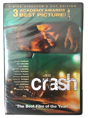 Crash (DVD, 2004) 2-Disc Director's Cut! Bonus Features! Unrated! New ...