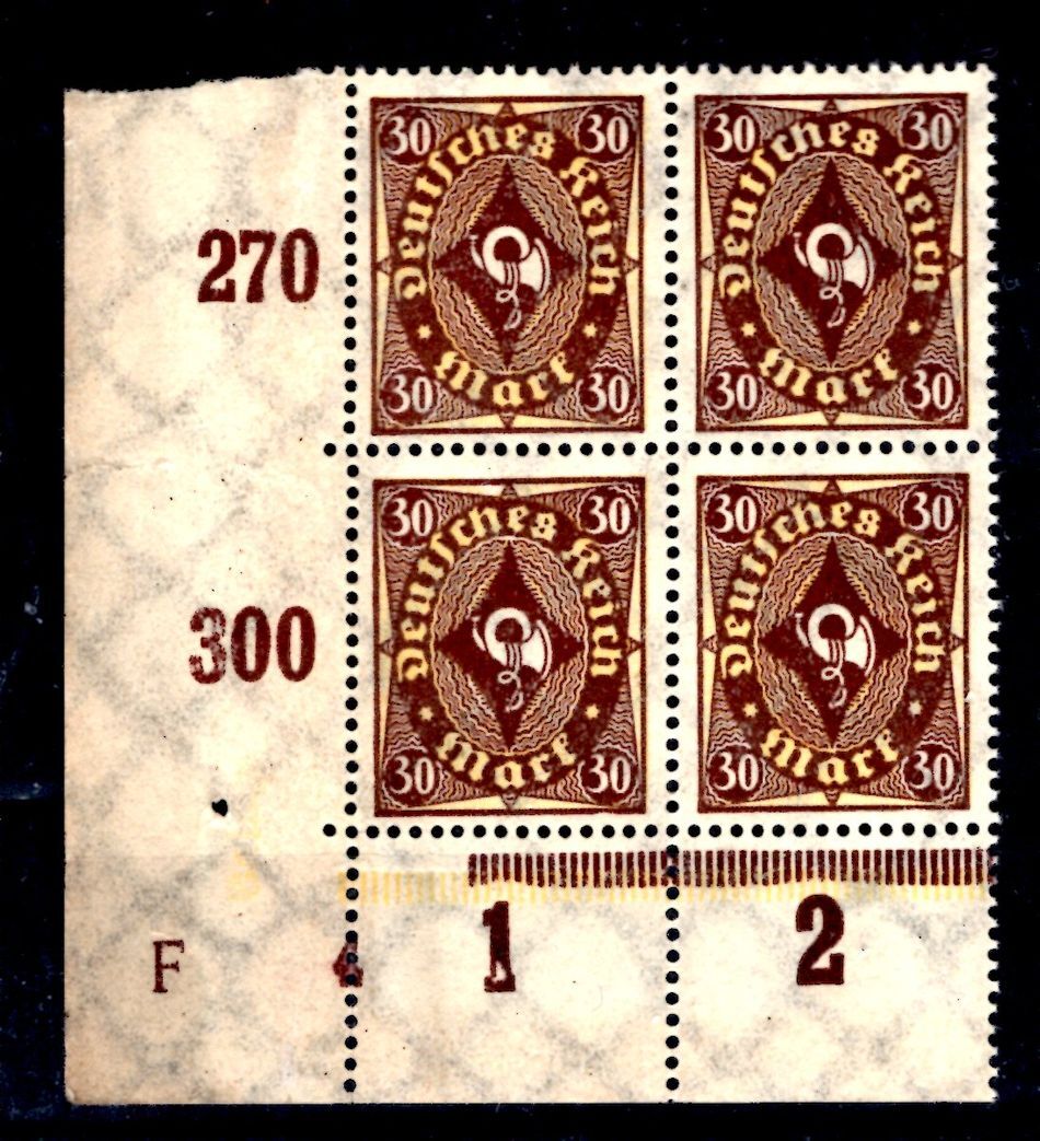 Dr-Infla 208 Plate Number + Dz With Du F MNH Mint (T0972 | eBay