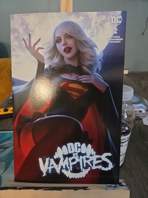 🔥 DC vs VAMPIRES #2 WARREN LOUW EXCLUSIVE SUPERGIRL TRADE DRESS VARIANT ...