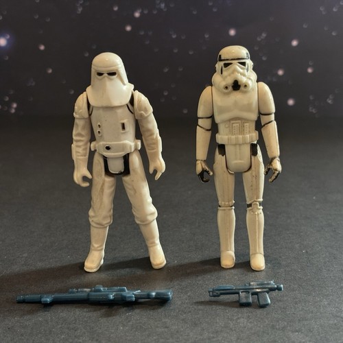 Vintage Kenner Star Wars Complete Figure Lot: Stormtrooper & Hoth ...