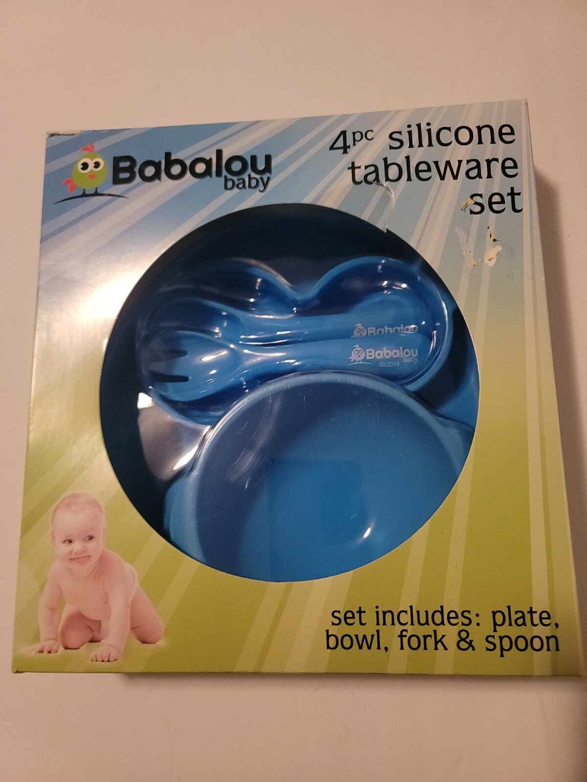 Babalou Baby 4 PC Silicone Tableware Set 10 Months for sale online | eBay