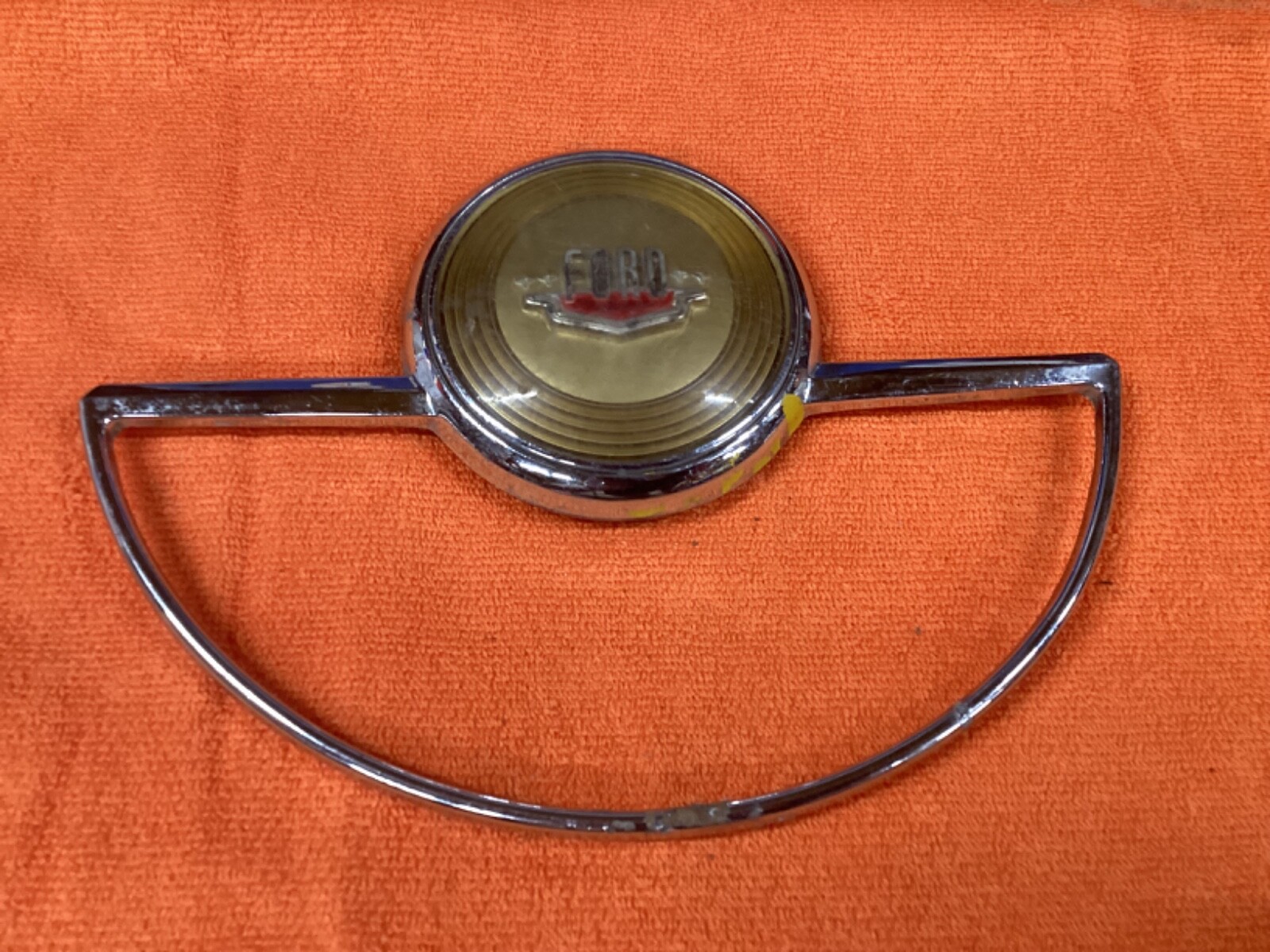 ORIGINAL Vintage 1949 FORD Steering Wheel HORN RING | eBay