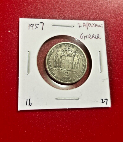 1957 2 APAXMAI GREECE COIN - NICE WORLD COIN !!! | eBay