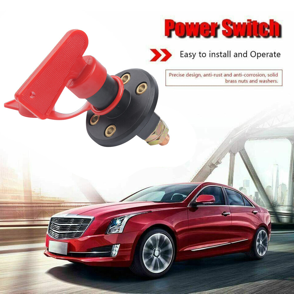 Battery Switch 12V Battery Power Cut Switch Rotary for Auto Truck Boat ...