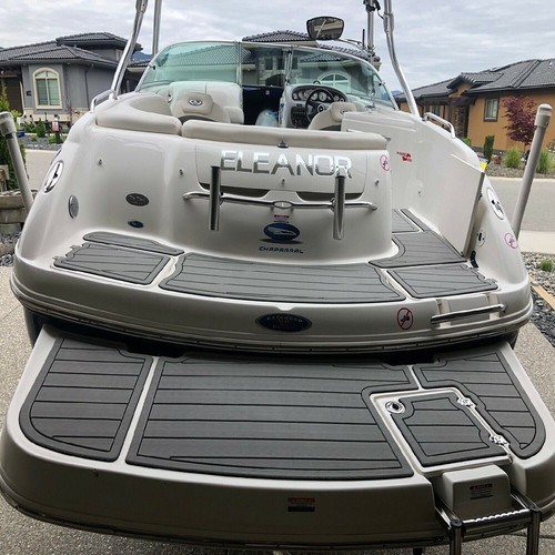 2007 Chaparral 276 SSX Swim Step Platform Transom Boat EVA Foam Teak ...