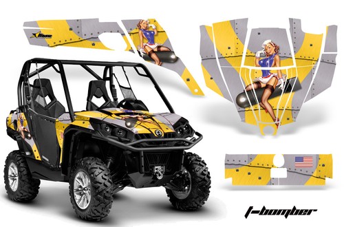 UTV Graphics Decals Stickers For Can-Am Commander 800 1000 2010-2020 ...