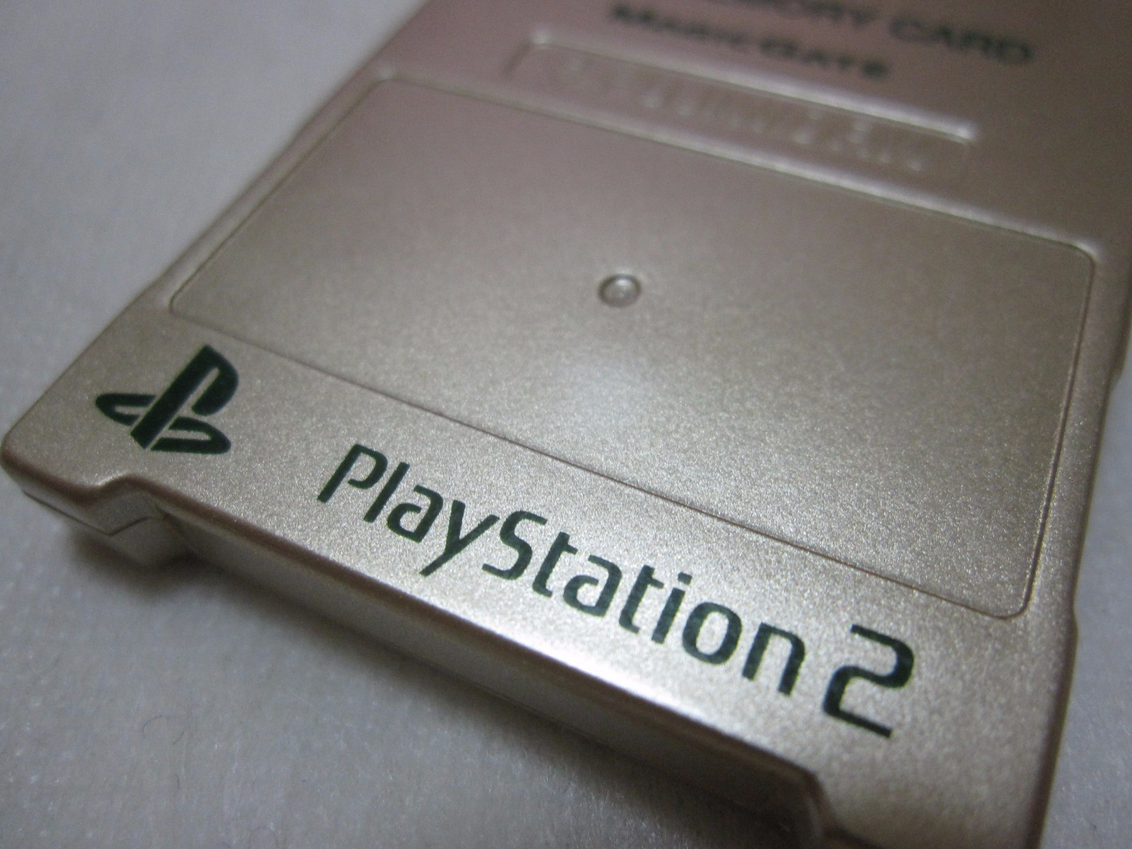 USED SONY PlayStation 2 PS2 FUJIWORK Gold Memory Card Only Made in ...