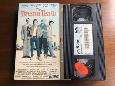 The Dream Team (VHS, 1989) Michael Keaton Christopher Lloyd 96898088237 ...