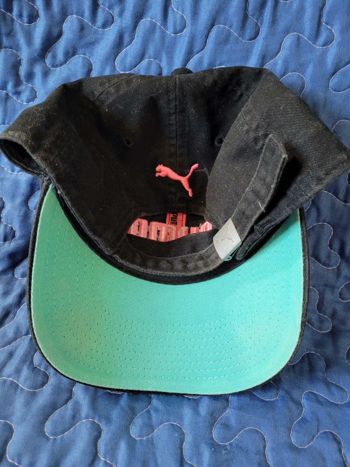 Puma Women’s Black/Pink Adjustable Golf Hat/Ball Cap One Size Rn#100759 ...
