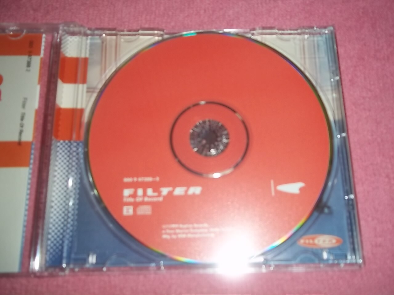 FILTER - TITLE OF RECORD (CD, 1999) 93624738824| eBay